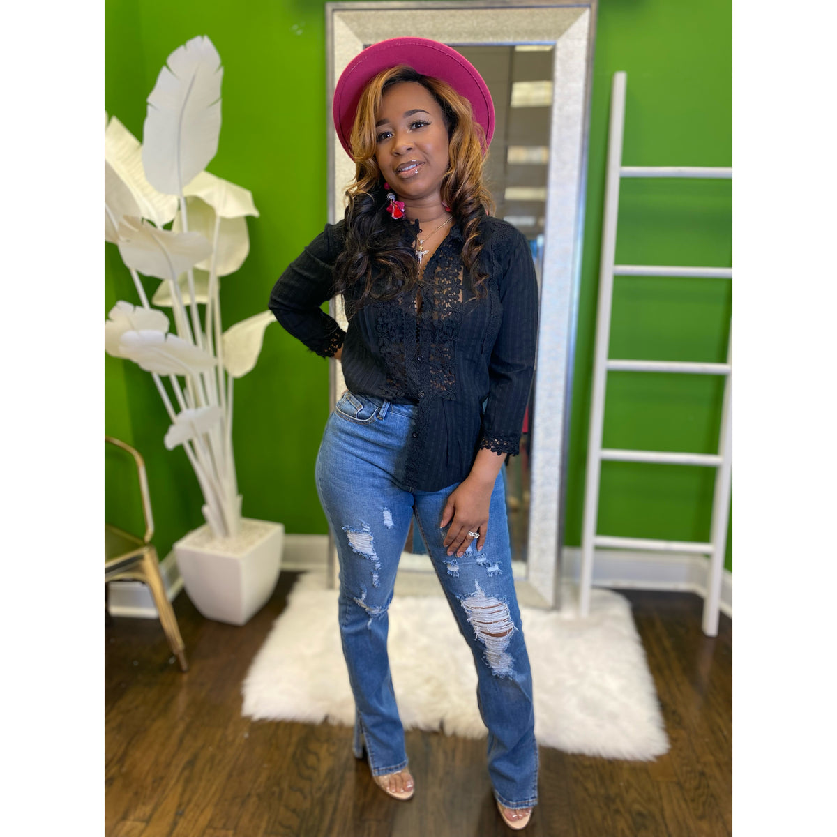 Jade Jeans – Charmed Boutique LLC